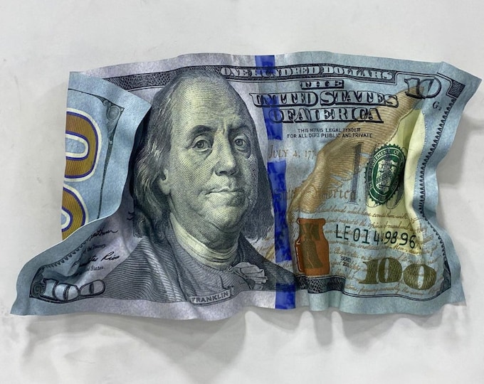 Diamond Dust 3D Dollar Bill Sculpture - Etsy Canada