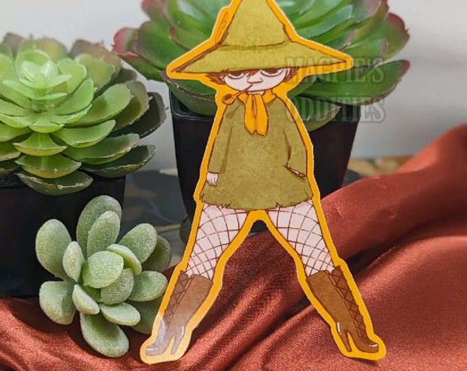 Funny Snufkin Sticker (big) - Patrick Legs Meme - for Laptop, Tumbler ...