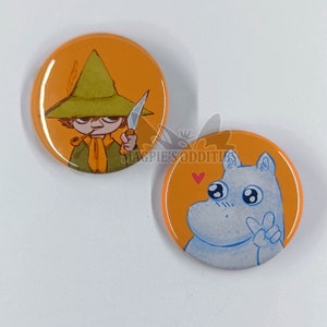 Moomin pin - Etsy