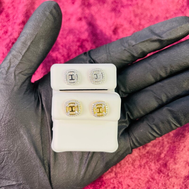 Gold Hip Hop Earrings - Etsy