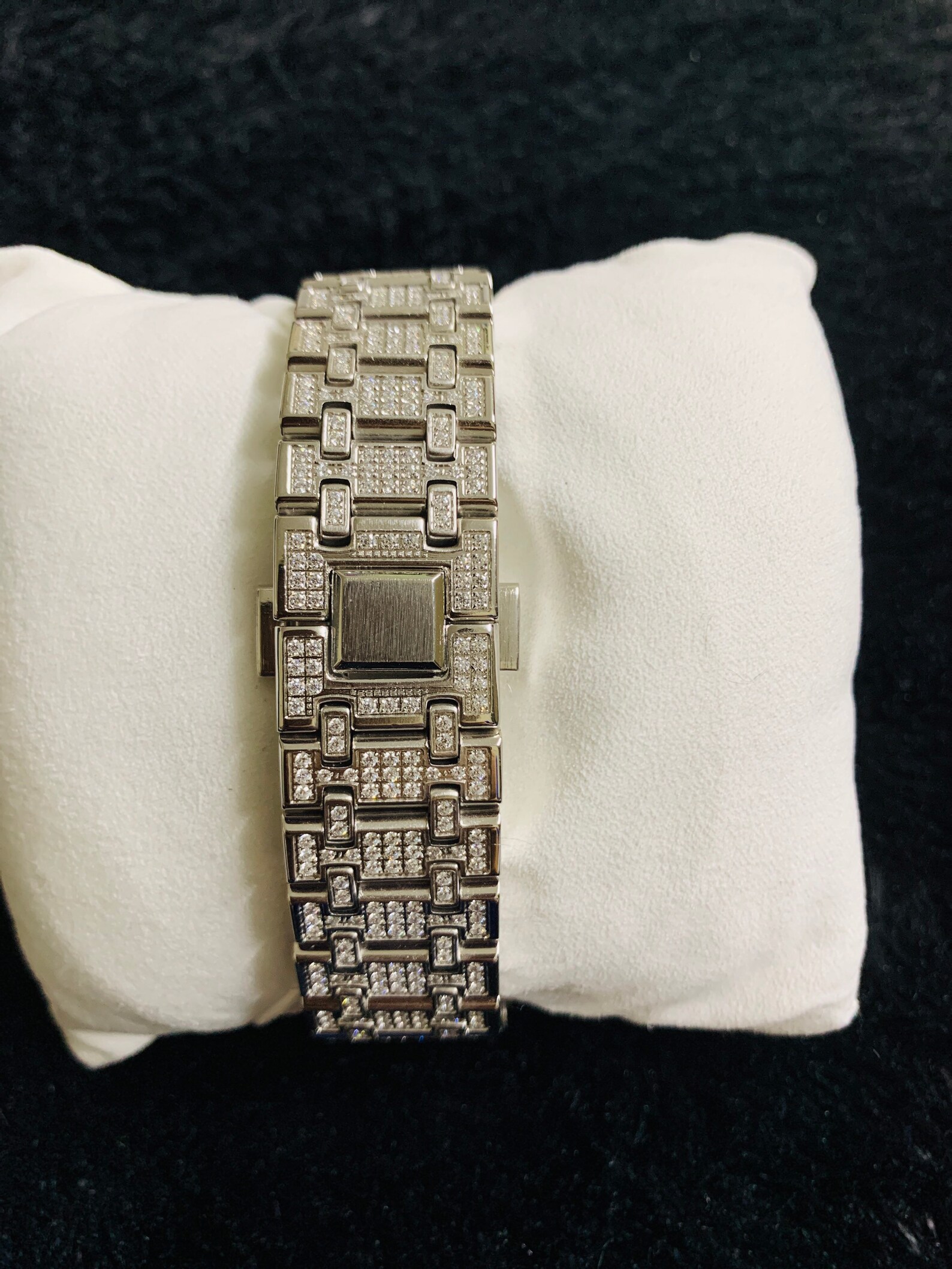 Stainless Steel Fully Ice Automatic Octagon Shape Simulated - Etsy