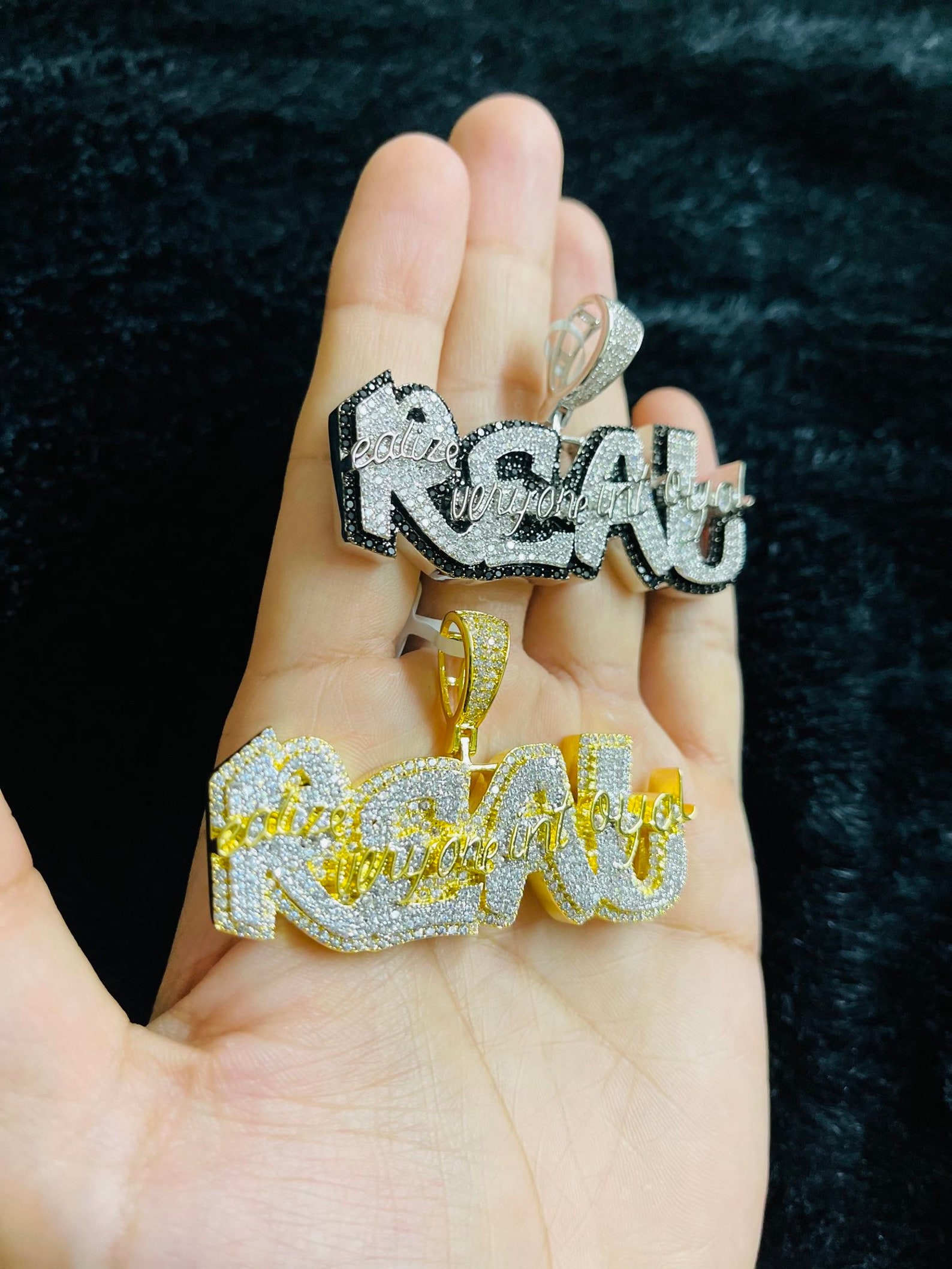 14k Gold Finish REAL Realize Everyone Aint Loyal Hip Hop - Etsy