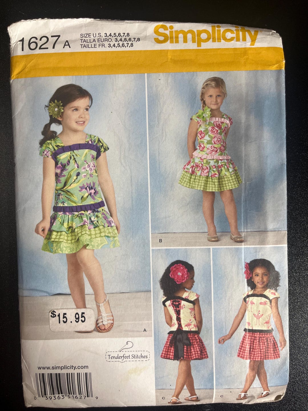 Sewing Pattern for Girls Clothes Kids Top Pattern for Girls Skirt Girls ...