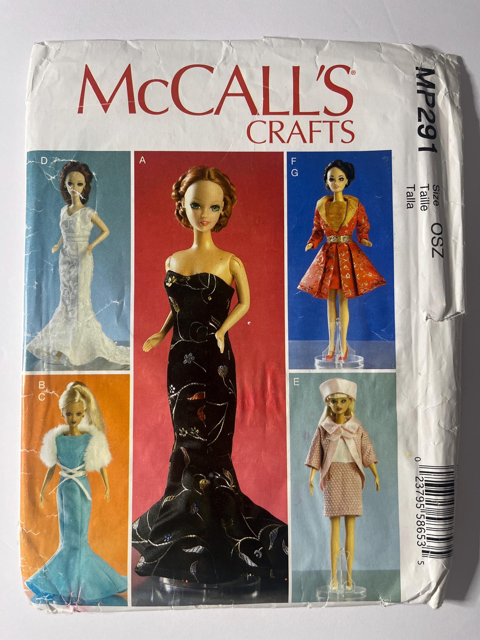 Doll Ball Gown Sewing Pattern for 11 1/2 Inch Dolls - Etsy