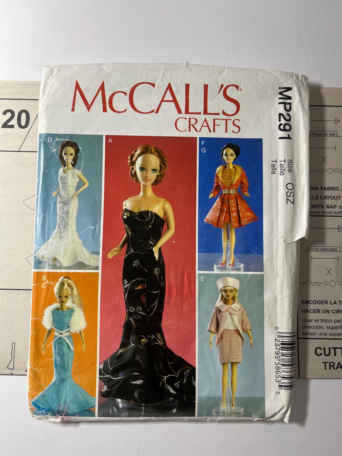 Doll Ball Gown Sewing Pattern for 11 1/2 Inch Dolls - Etsy