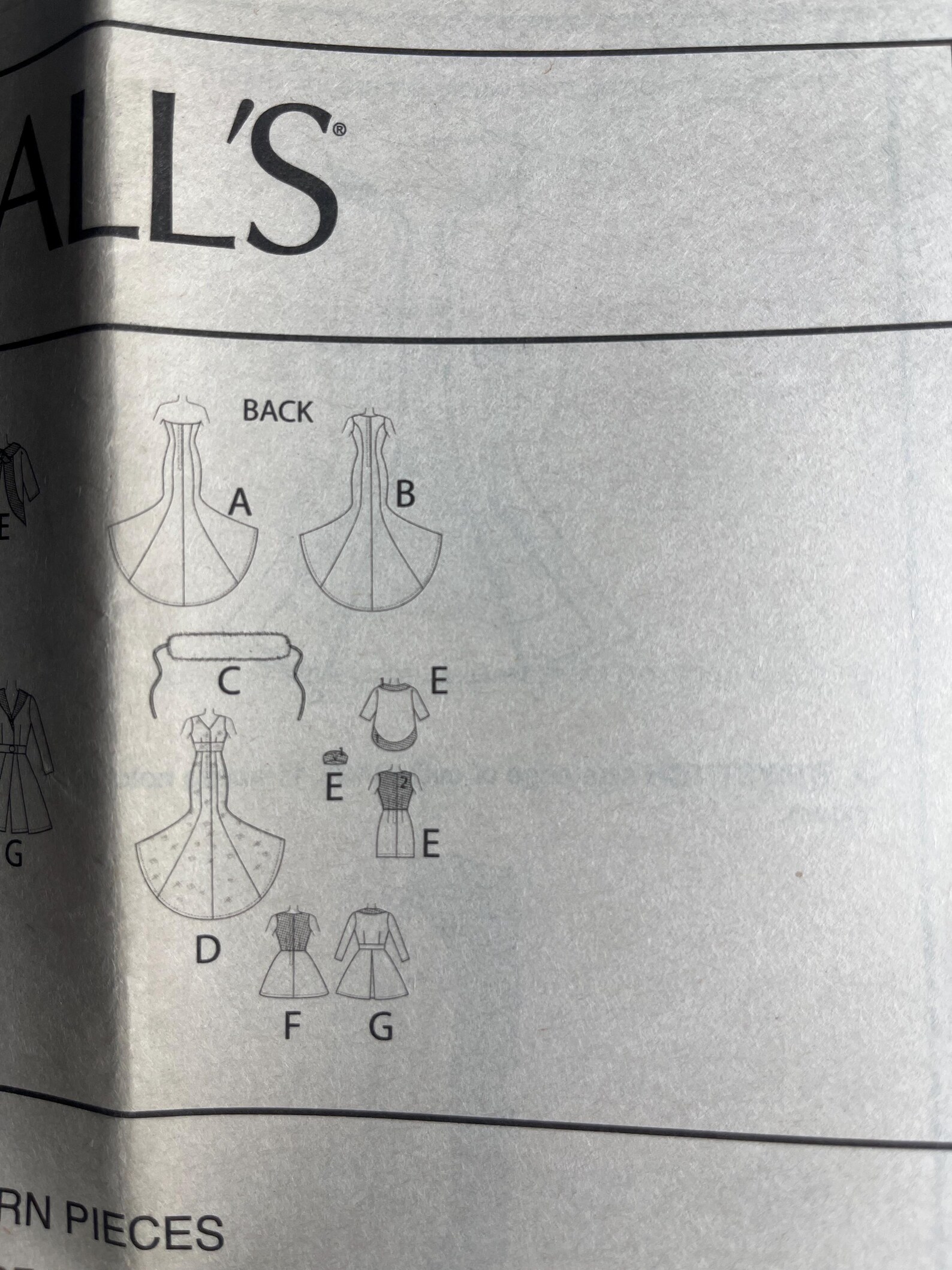Doll Ball Gown Sewing Pattern for 11 1/2 Inch Dolls - Etsy