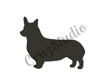 Corgi silhouette | Etsy