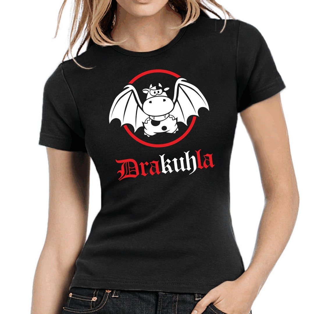 Drakuhla Dracula Vampire Cow Comic Mascot Mascot Sayings Comedy Fun ...
