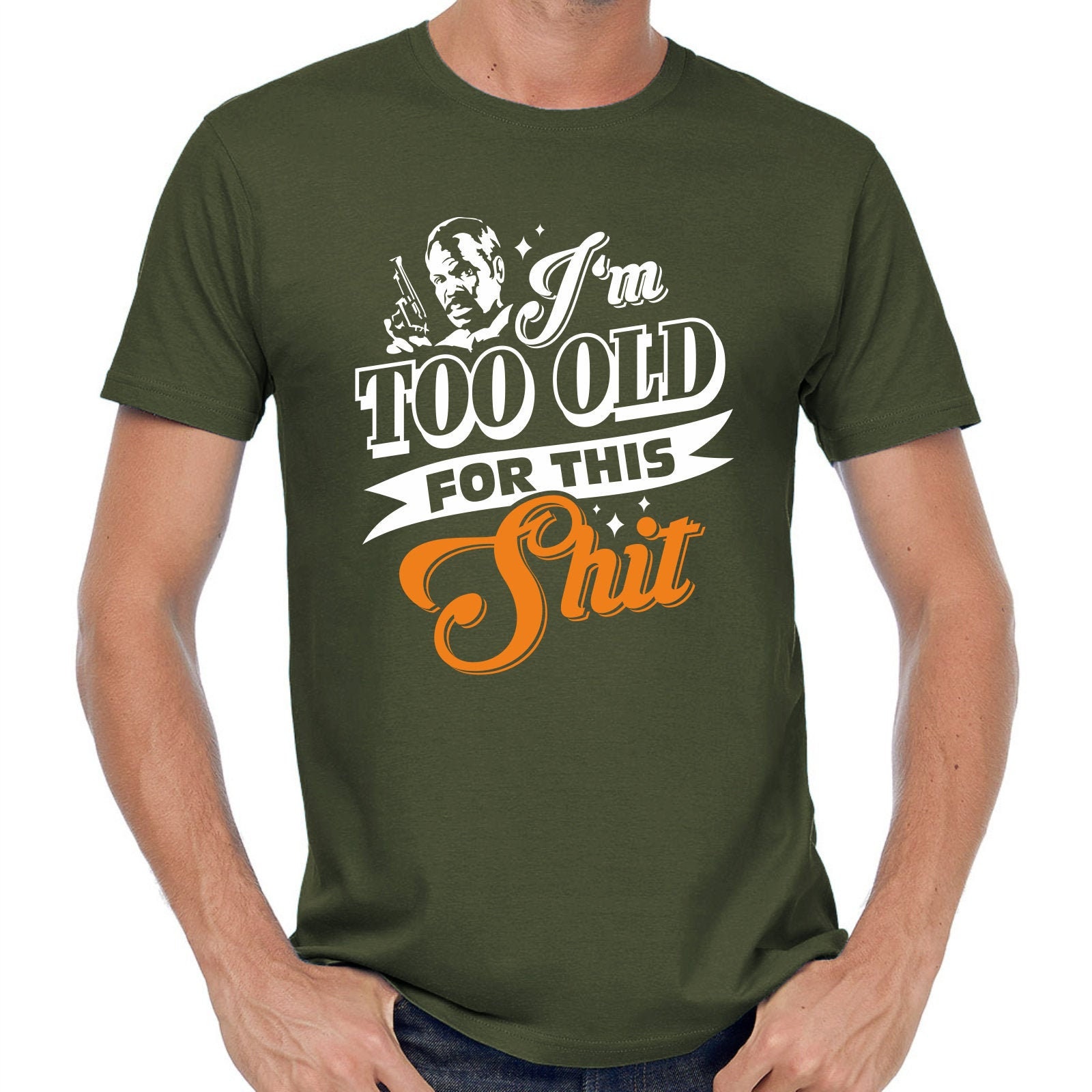 I'm Too Old for This Shit Roger Murtaugh Lethal Weapon - Etsy