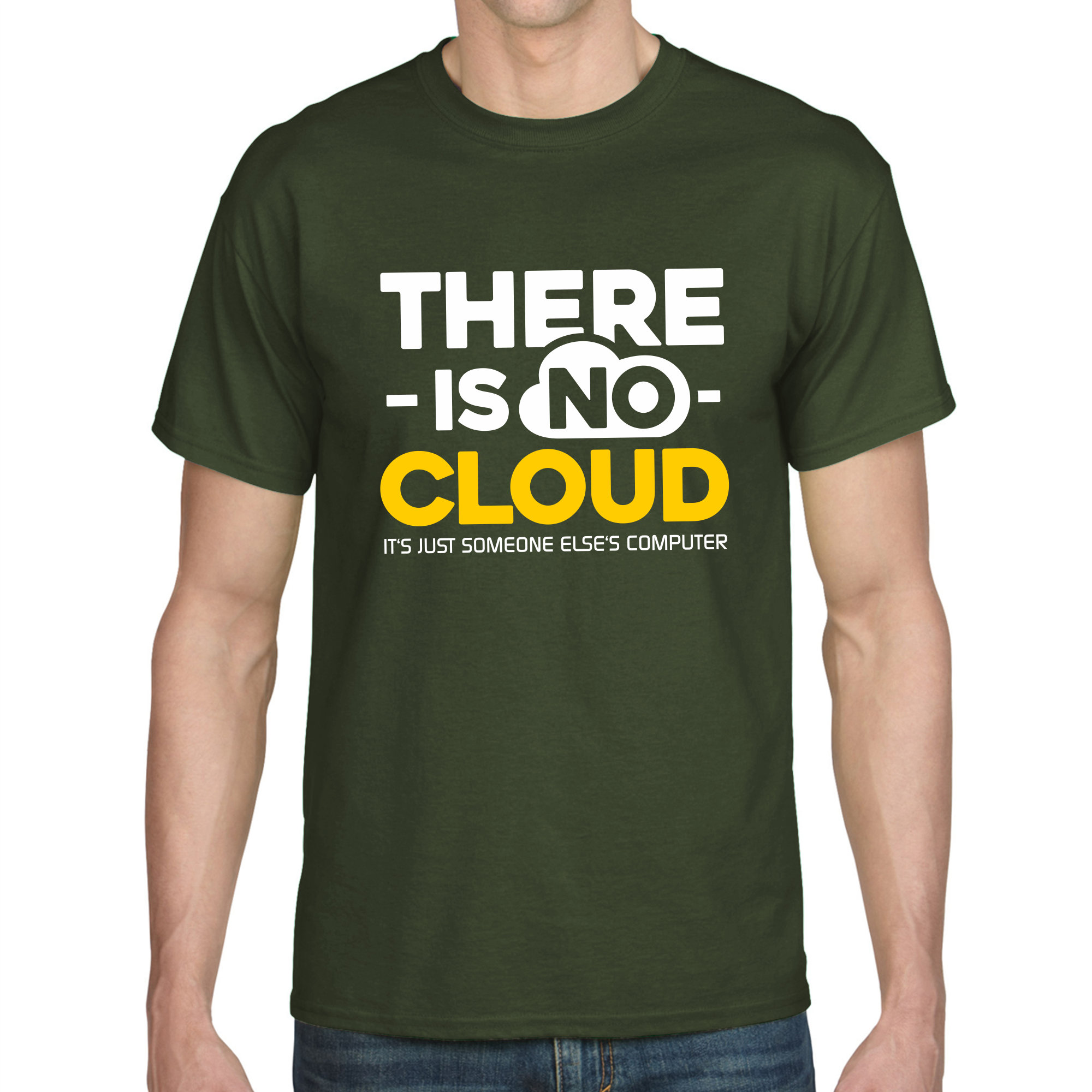 THERE is NO CLOUD Geek Geeky Nerd Admin Computer Science Computer ...