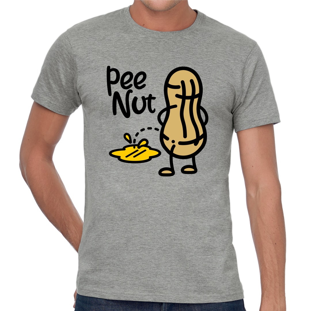 PEE NUT Peenut Peanut Peanuts Nuts Nuts Comic Cartoon Mascot Comedy Fun Funny Gift Idea Sayings ...