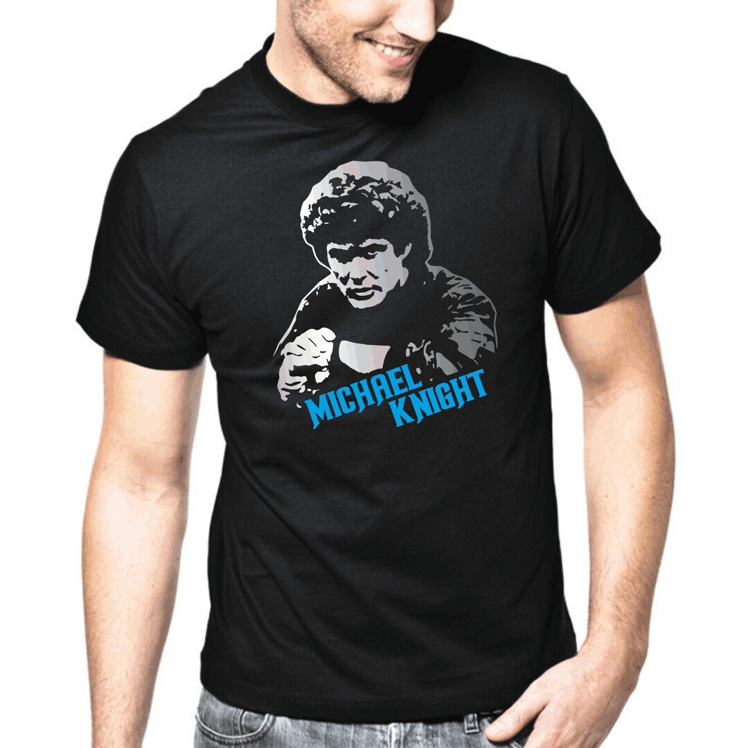 Michael Knight KITT Knight Rider David Hasselhoff Series Fan Sayings ...