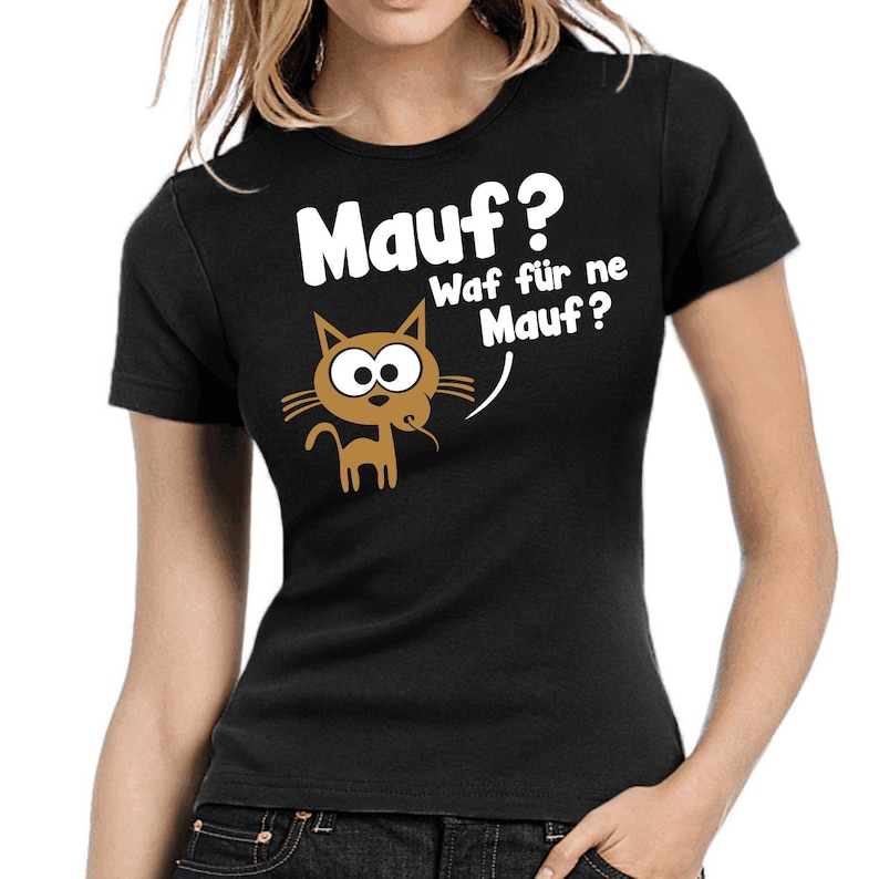 Mauf ? What for a Mauf ? Mouse Cat Cartoon Comic Sayings Saying Comedy ...
