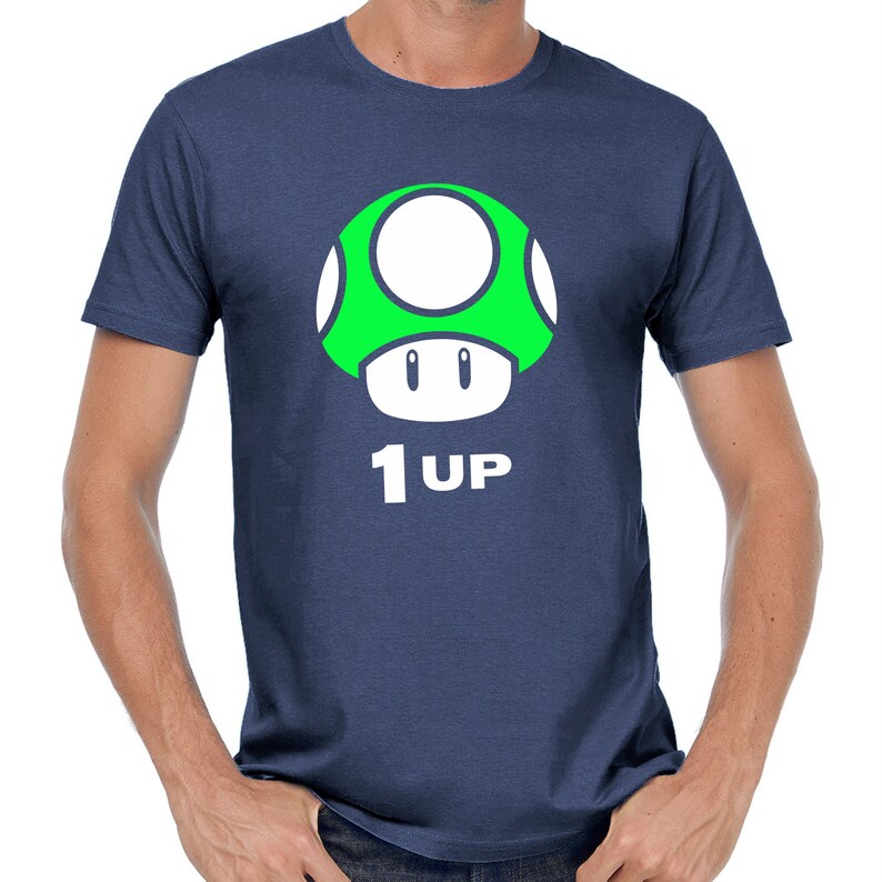 Mushroom Mushroom 1 UP 1up Gamer Mushroom Life Nerd Geek - Etsy