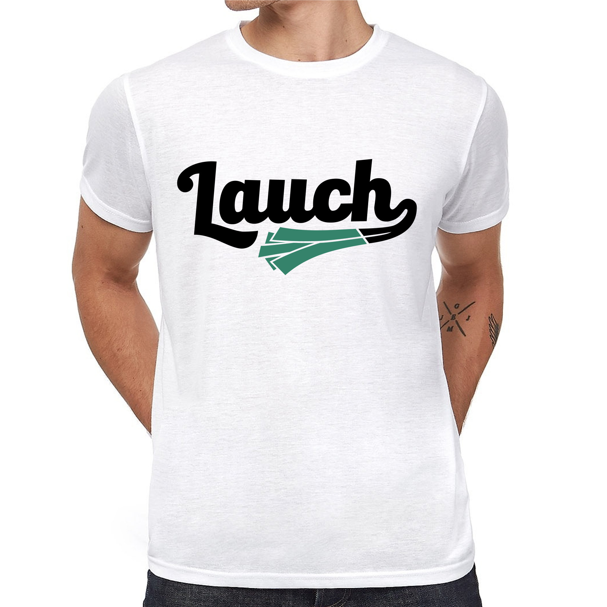 LAUCH Lauchi Sport Gym Fitness Vegan Veggie Vegetable Cook Saying ...