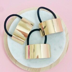 Hair Cuffs, Pony, Ponytail, Golden Cuff, Metallic Cuff, Hairstyles ...