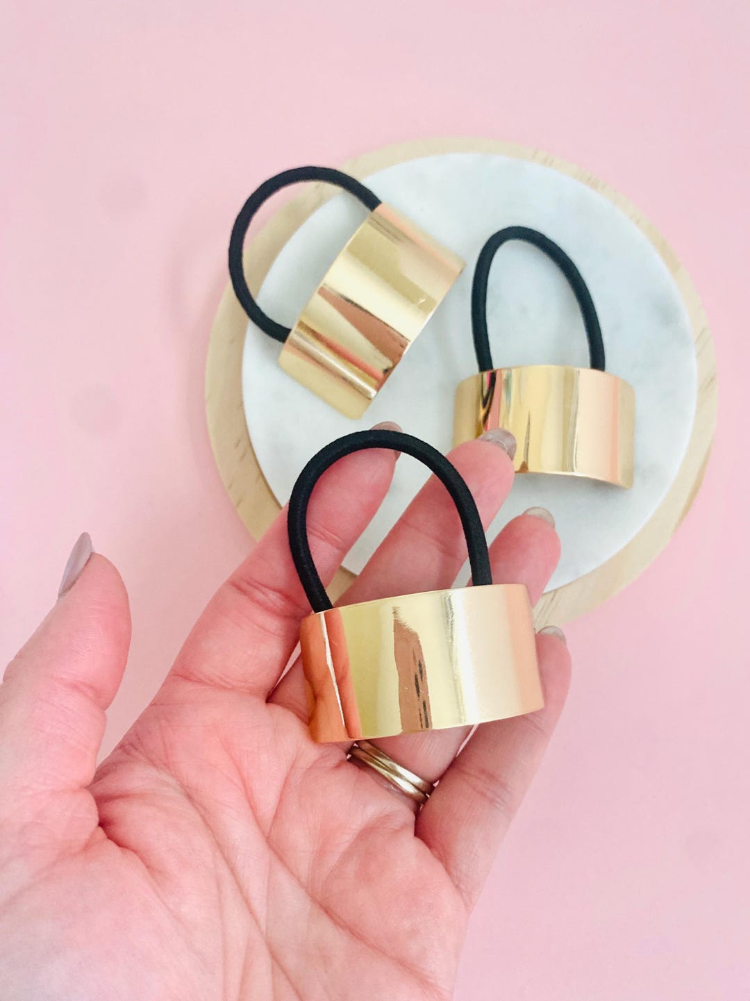 Hair Cuffs, Pony, Ponytail, Golden Cuff, Metallic Cuff, Hairstyles ...