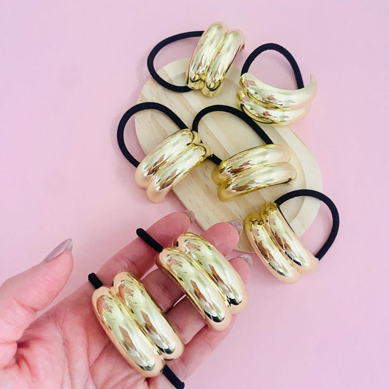 Gold Hair Cuff - Etsy