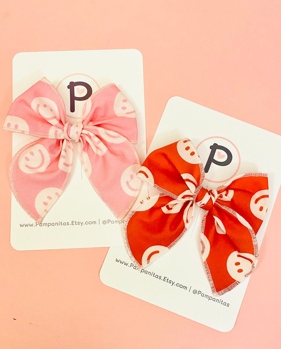 Groovy Style, Smiley Faces, Bows, Smiley Faces Pattern, Pink Bow, Hair ...