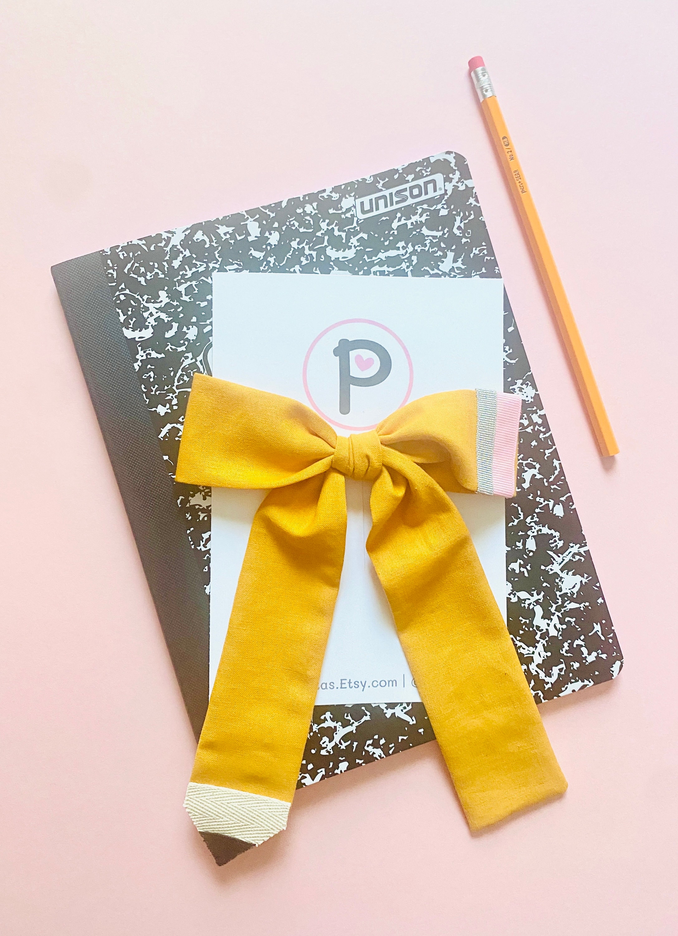 Custom Bow, Pencil Bows, Back to School, School, Bow, Hair Bows, Girls ...