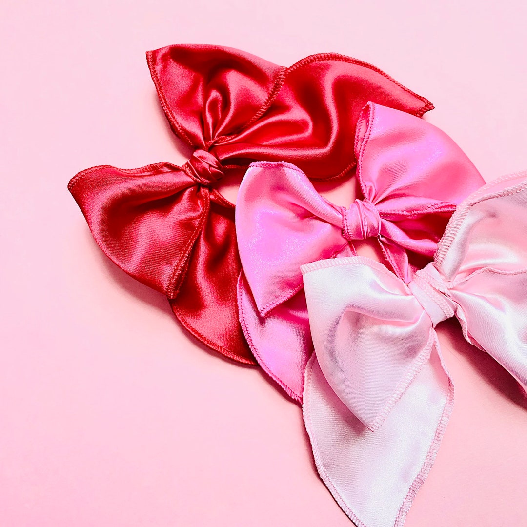 Girl Bow, Valentina Bows, Oversized Bow, Hair Bows, Pink Bow, Coquette ...