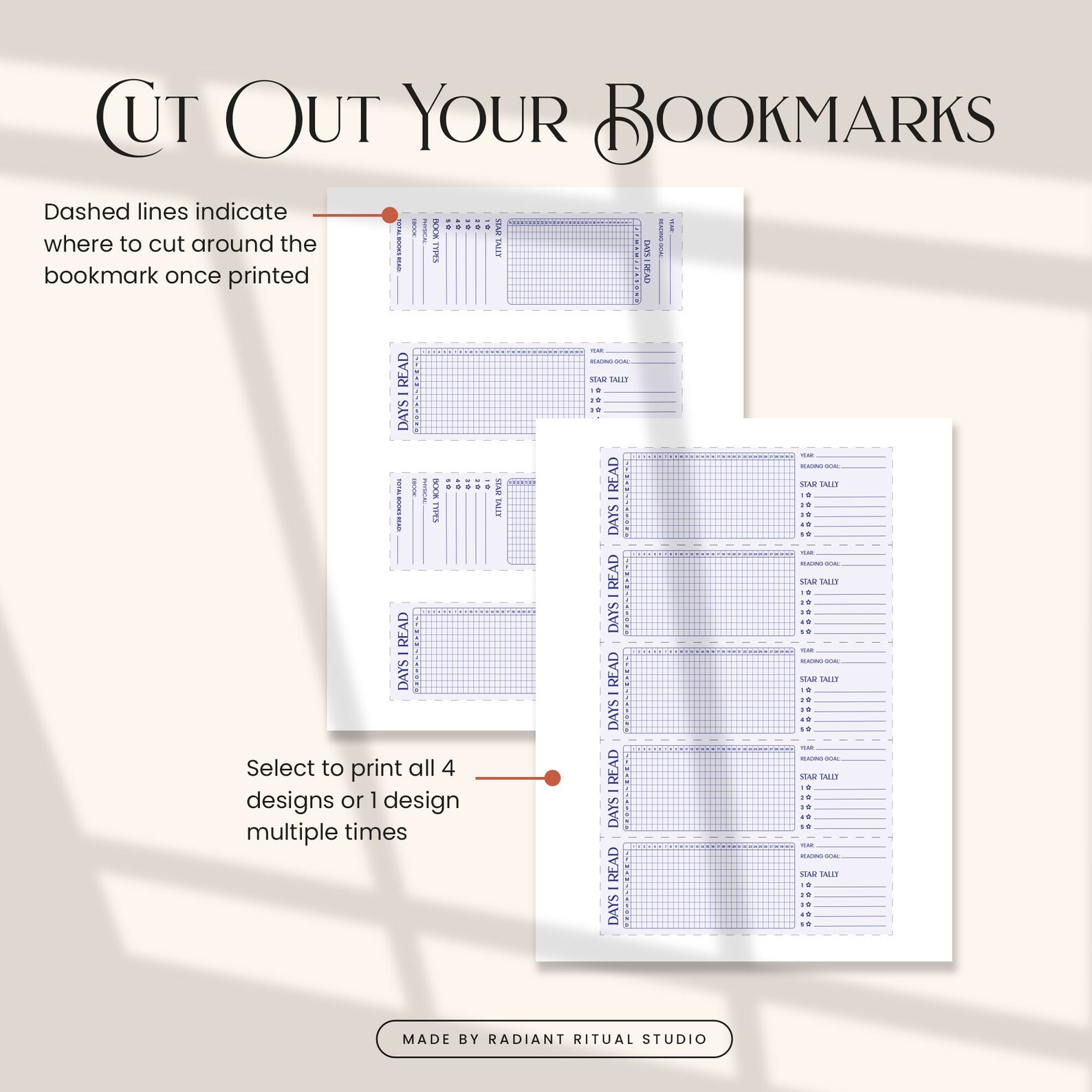 Printable Book Tracker Book Mark, Printable Reading List Book Mark ...