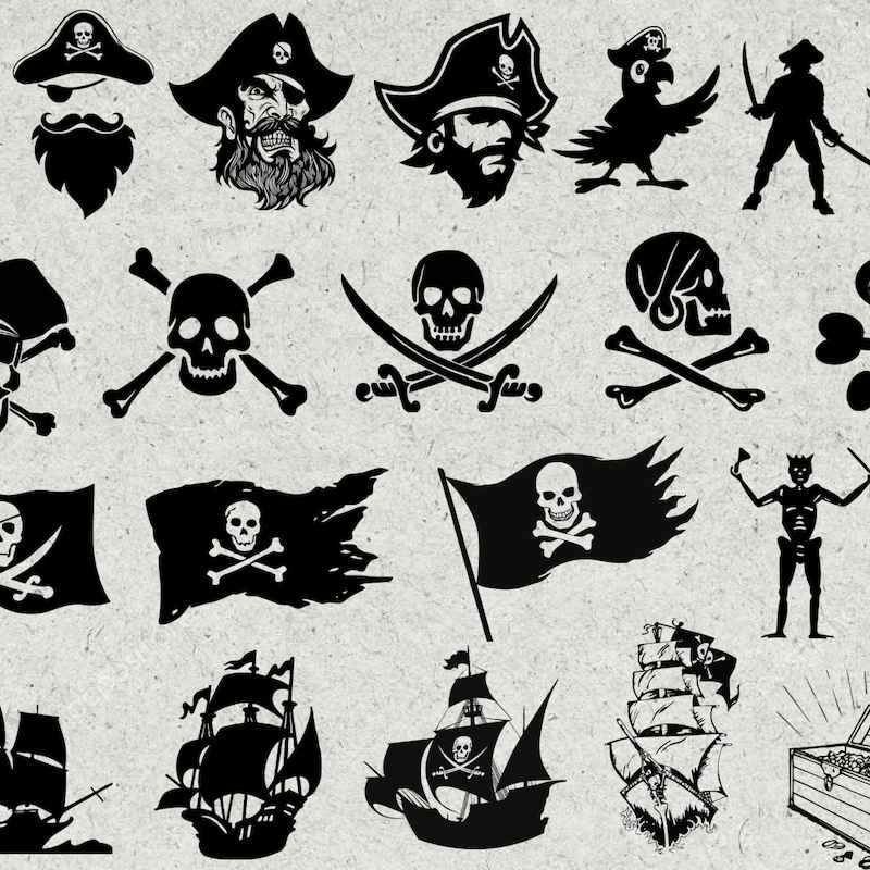 Pirates Svg - Etsy