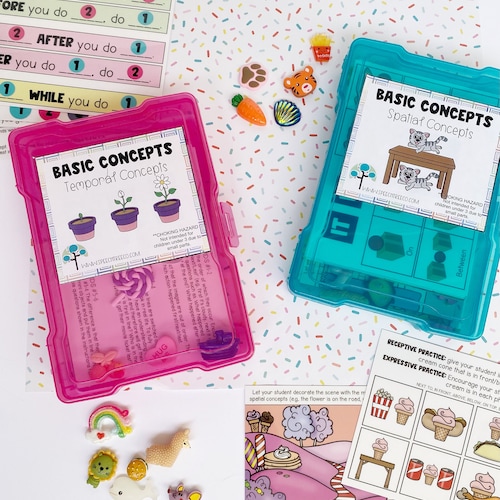 Basic Concepts Task Boxes - Etsy