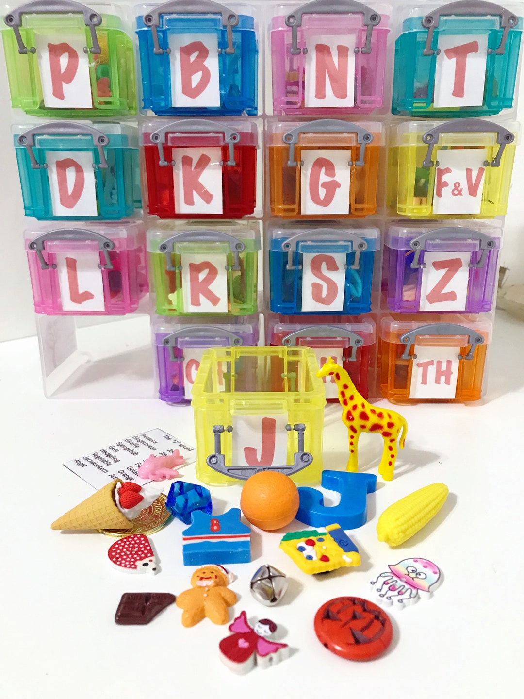 SLP Set of Speech Sound Mini Objects for Articulation - Etsy