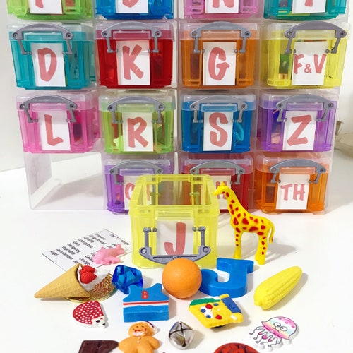 SLP Set of Speech Sound Mini Objects for Articulation - Etsy