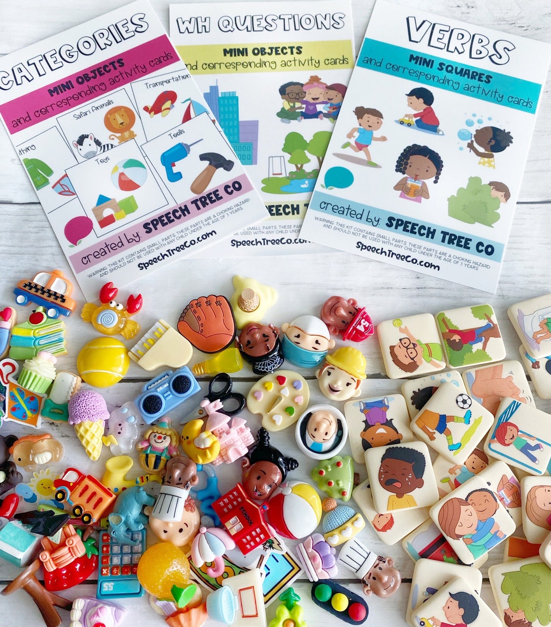 Language Kits For: WH Questions, Verbs, Categories - Etsy
