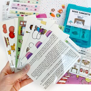 Basic Concepts Task Boxes - Etsy