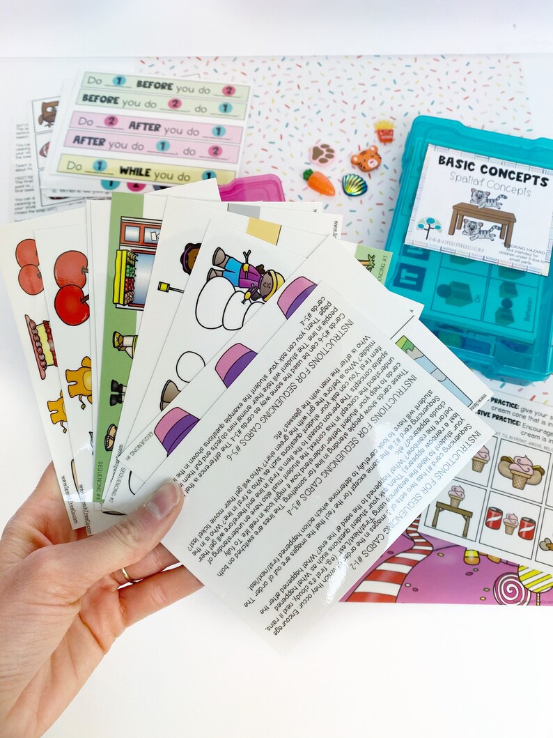 Basic Concepts Task Boxes - Etsy