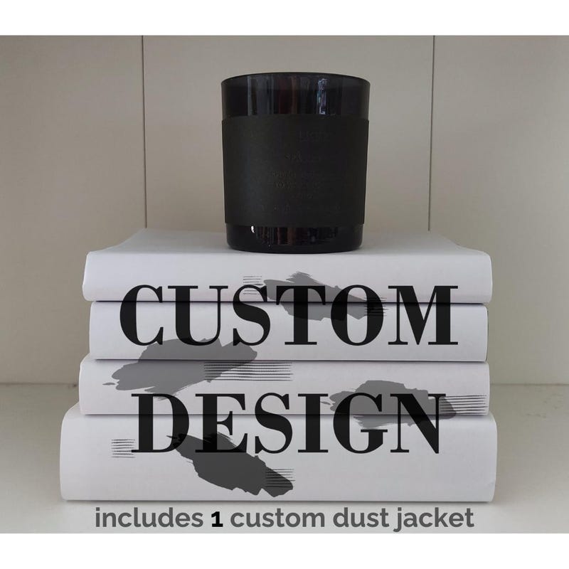 Custom Dust Jacket - Etsy
