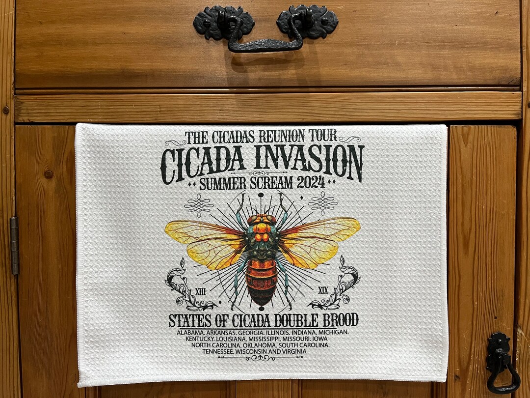 2024 Cicada Reunion Tour: Cicada Invasion Summer Scream White ...