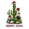 Christmas Cactus Clipart Set: Holiday Succulents PNG (digital Download ...