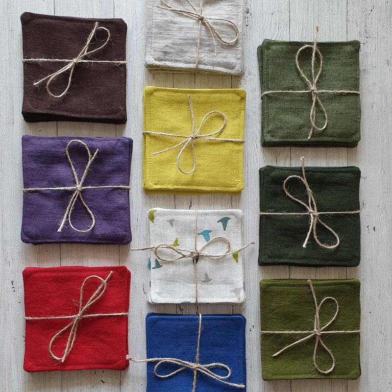 Cloth Coasters - Etsy