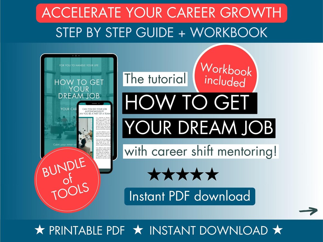 How to Get a Job? Job Interview Guide, Career Change Ebook, Job ...