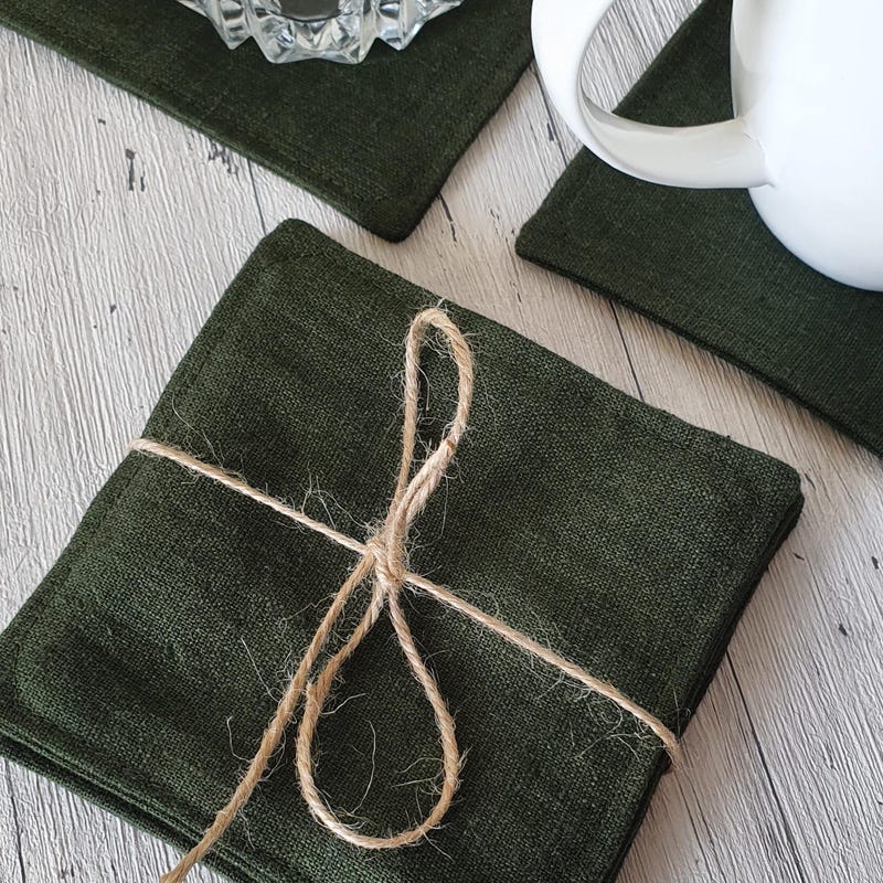 Cloth Coasters - Etsy