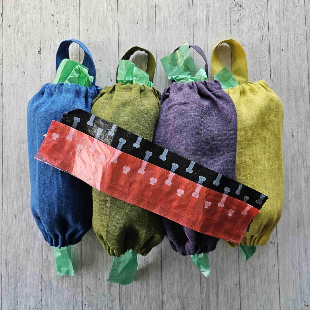 Dog Poop Bag Holder, Plastic Produce Bag Storage, Dish Clothes ...