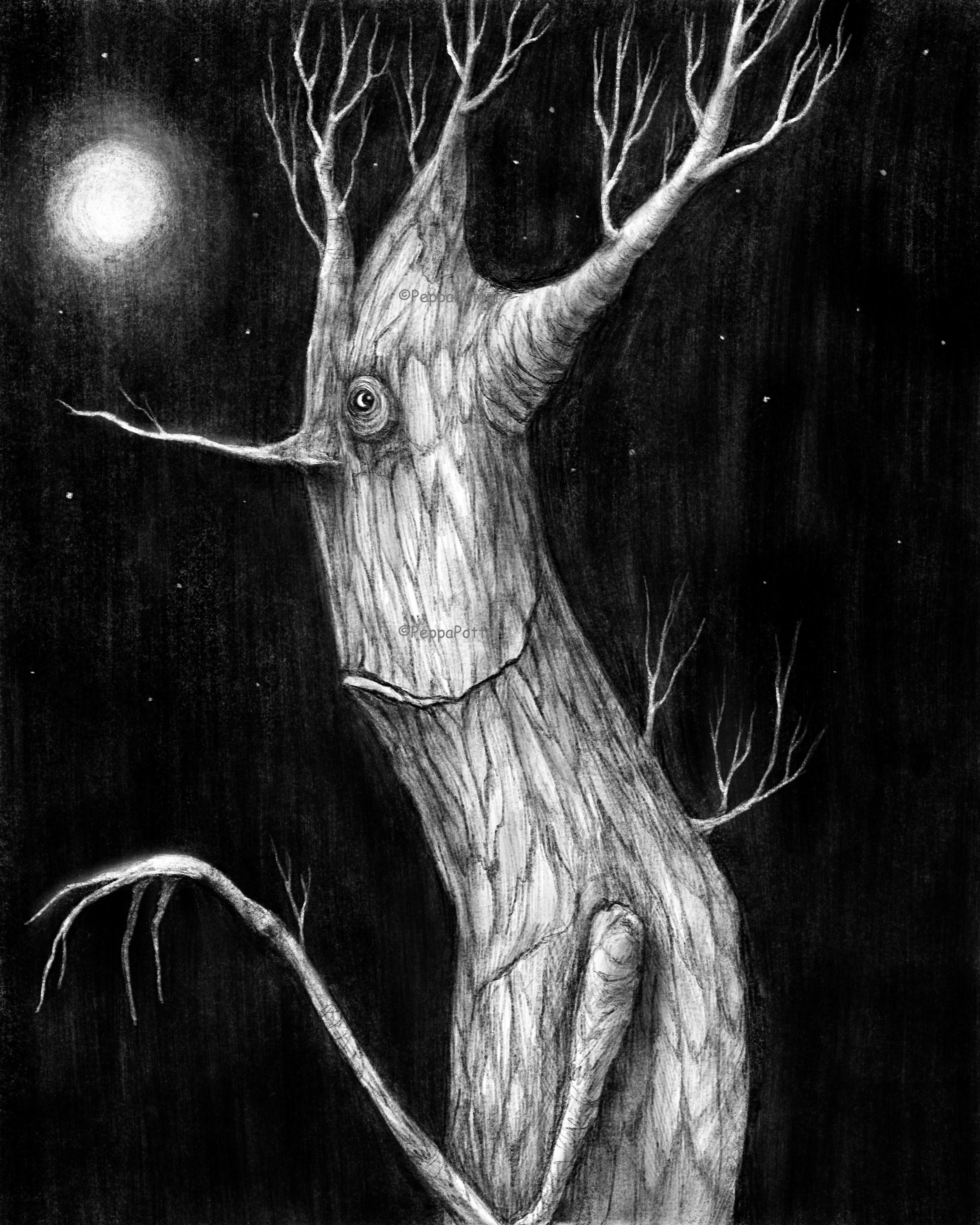 Sleepy Hollow Tree Drawing