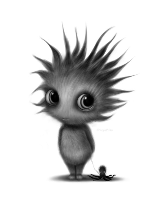 Cartoon Creepy Creatures