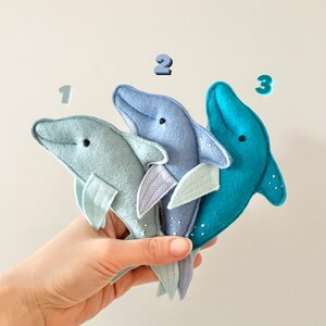 Dolphin Decoration / Puppet / Hanger / Cake Topper - Etsy
