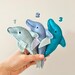 Dolphin Decoration / Puppet / Hanger / Cake Topper - Etsy