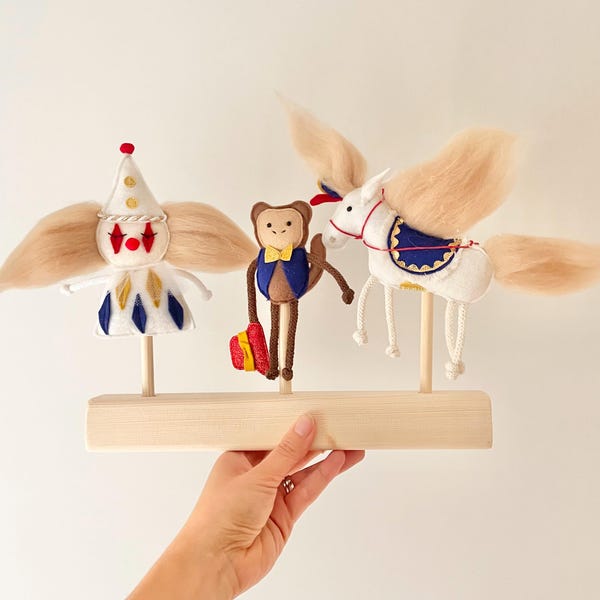 Circus Figures - Etsy