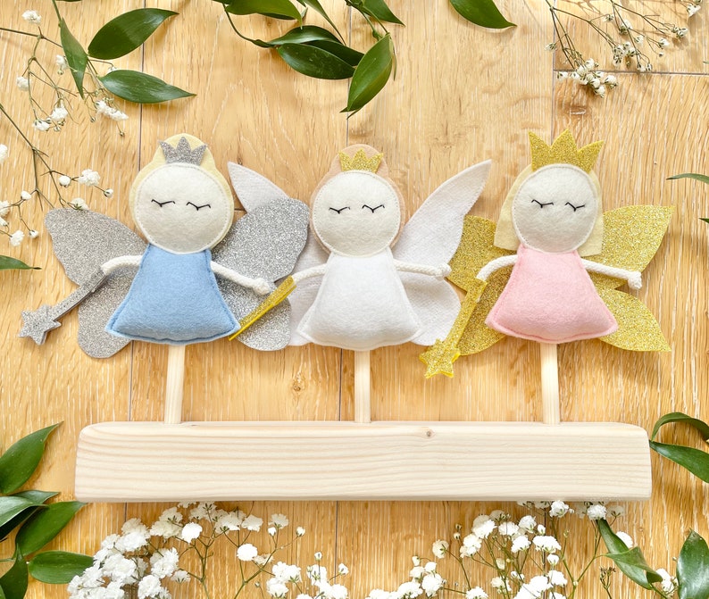 Mix and Match 3 Puppet Set New Pastel Fairies Collection for - Etsy