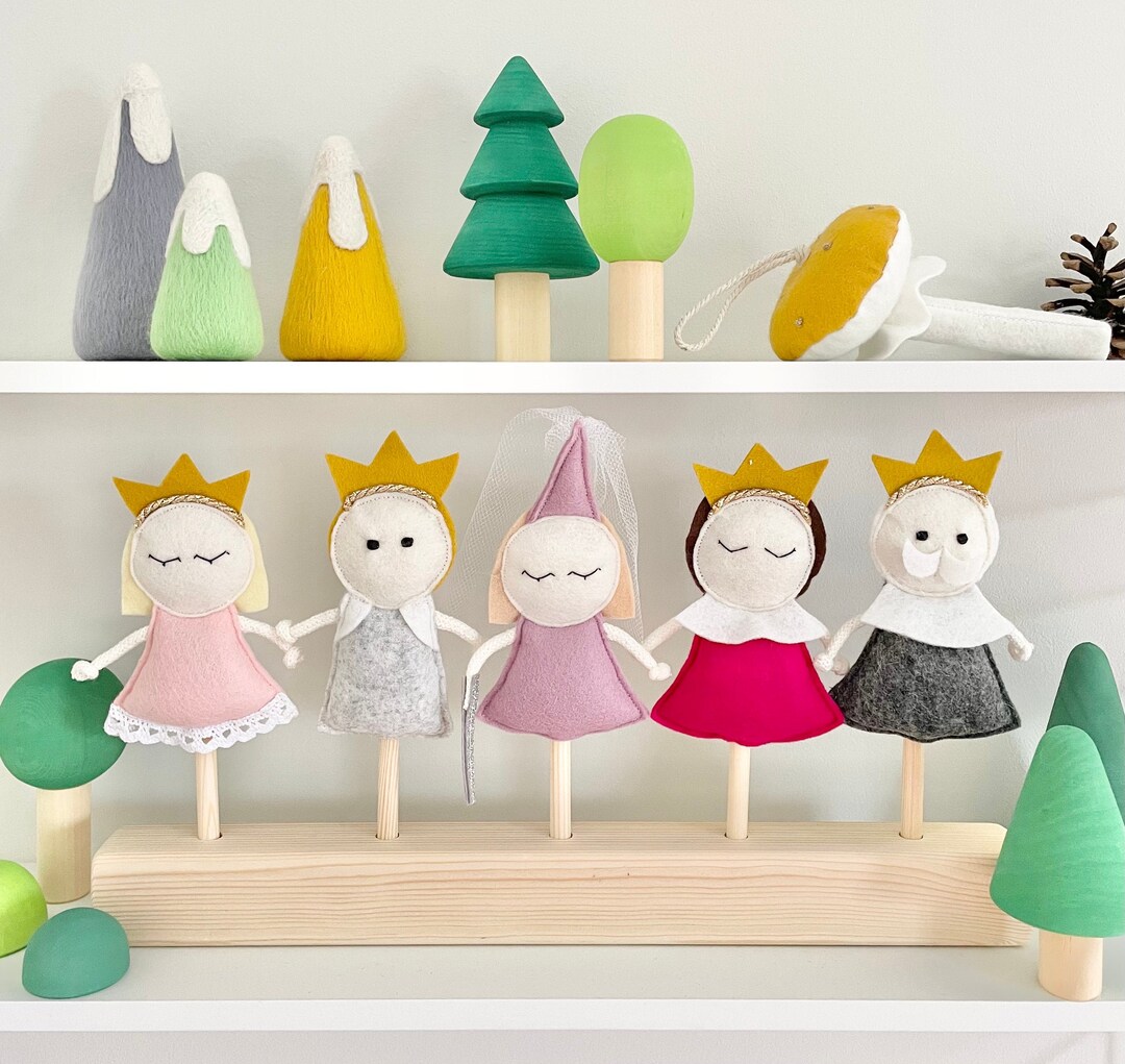 New Sleeping Beauty Puppets Set for Mimiki Puppet Theatre - Etsy