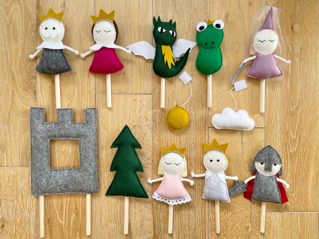 New Maxi Fairy Tale Puppets and Decorations for Mimiki Puppet Theatre ...