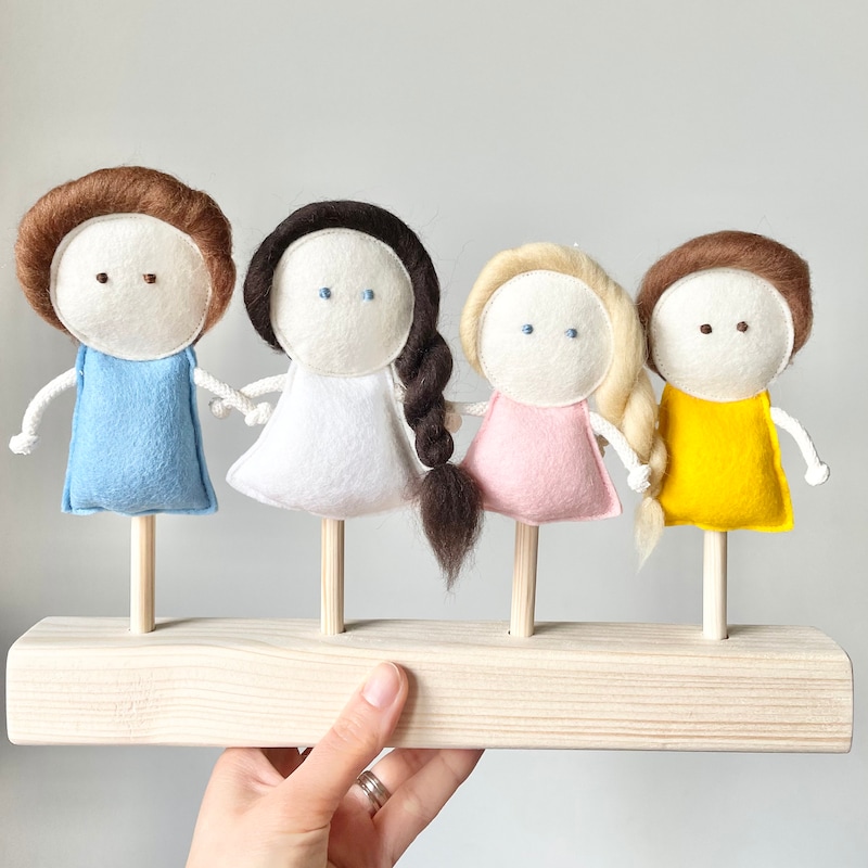 Set Family Puppets - Etsy