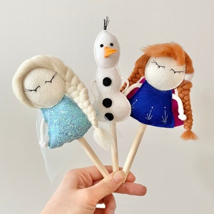 Winter Story Puppets for Mimiki Puppet Theatre - Etsy